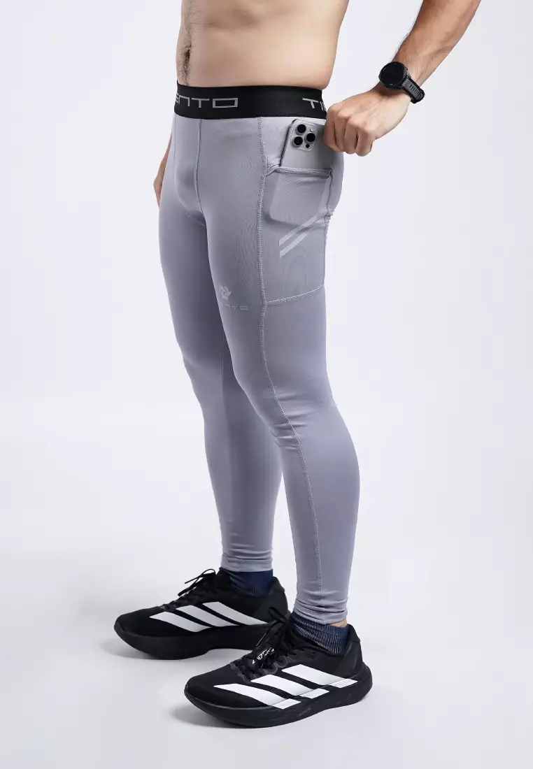 Jual Tiento Tiento Celana Lari Pria Legging Running Leging Panjang ...