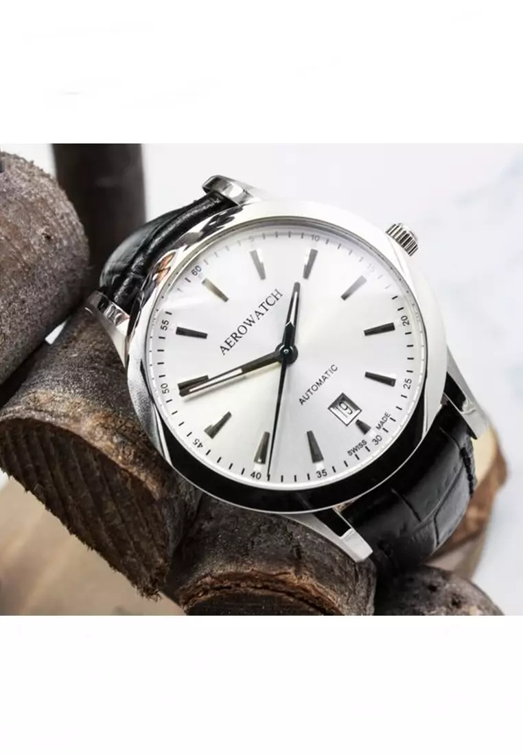 Aerowatch LES GRANDES MECHANICAL MEN WATCH 40mm A60947AA01 2025 | Buy ...