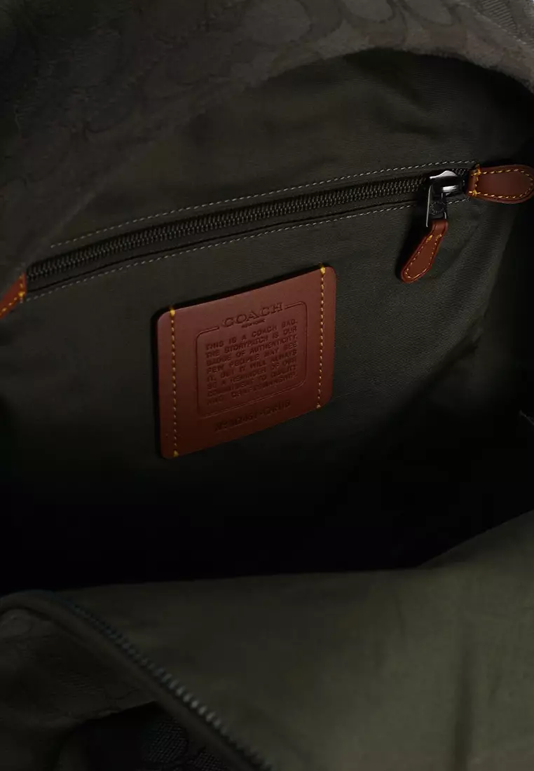 Coach Hall Backpack In Signature Jacquard 2025 | Buy Coach Online ...