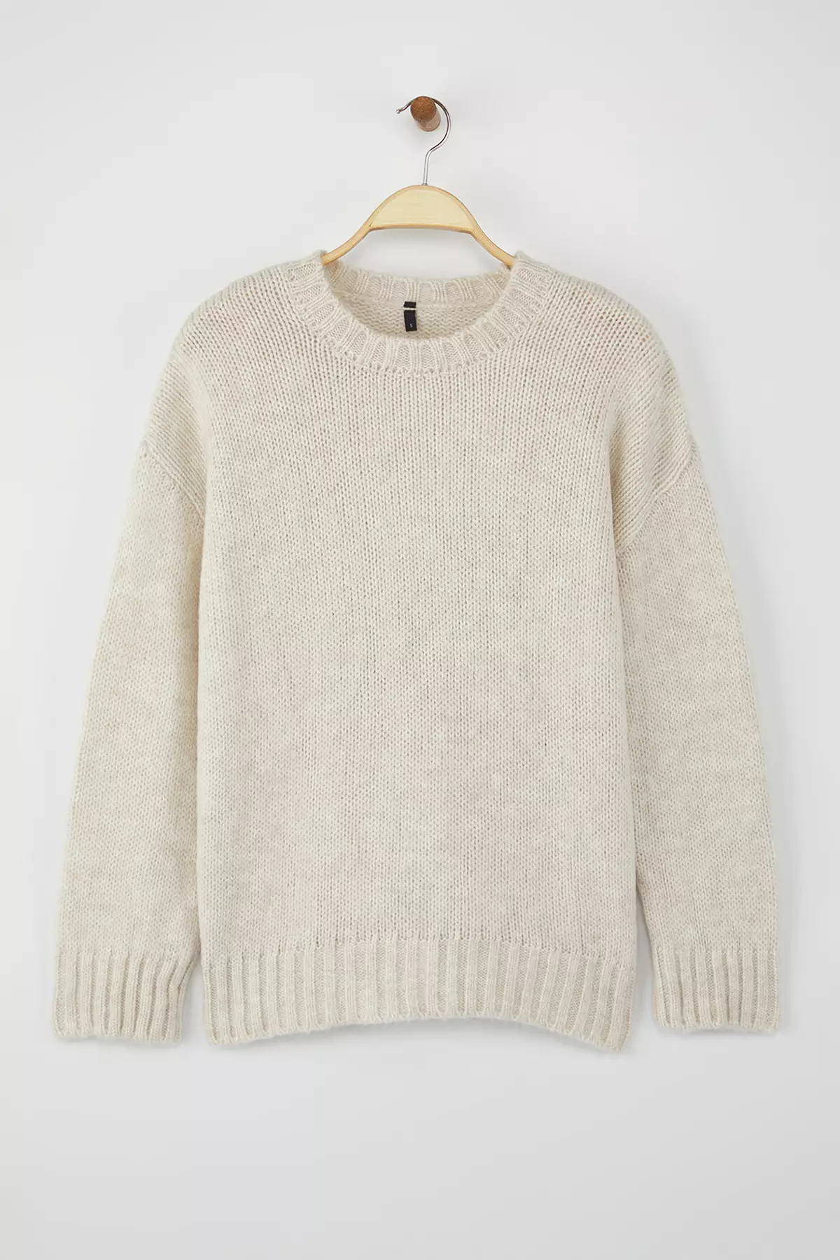 網上選購 Trendyol Wardrobe Essentials Stone Soft Texture Wide Cut Basic ...