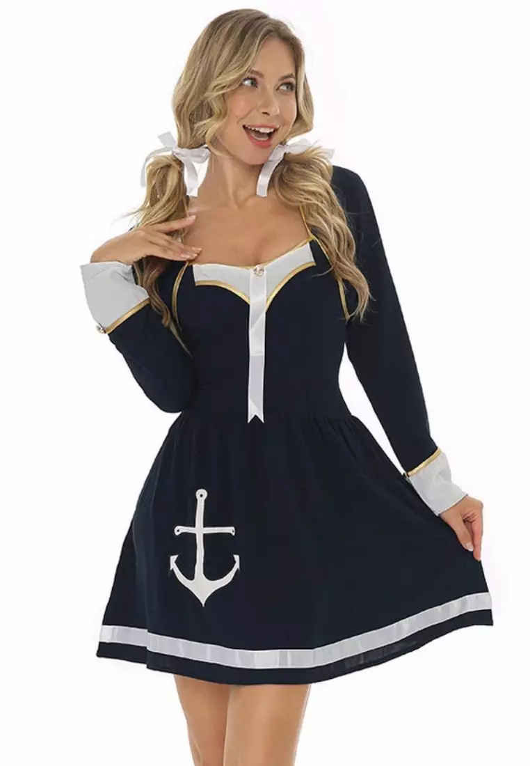 Buy LYCKA LEB3198 Lady Sexy Role Play Uniform Set Black 2025 Online ...