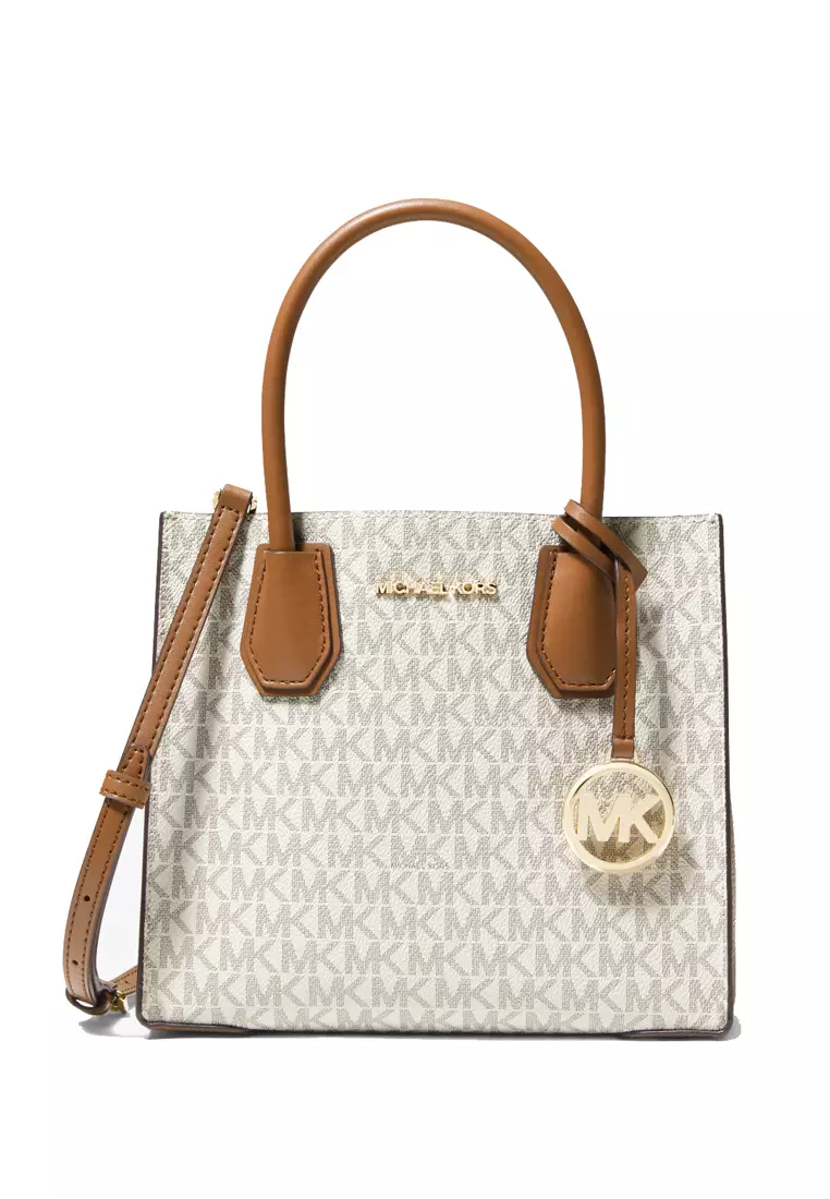 Buy Michael Kors Michael Kors Mercer Medium Messenger Signature ...
