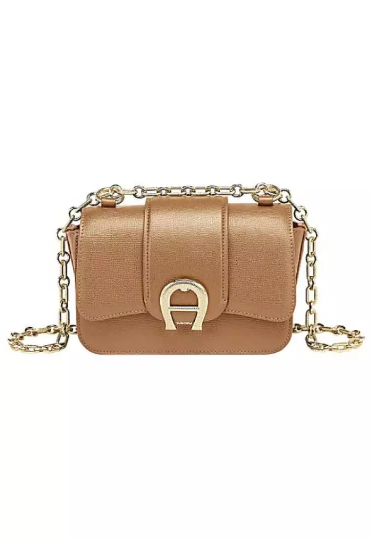 Jual Aigner Aigner Verona Crossbody Bag S Cashmere Beige Original 2026 ...