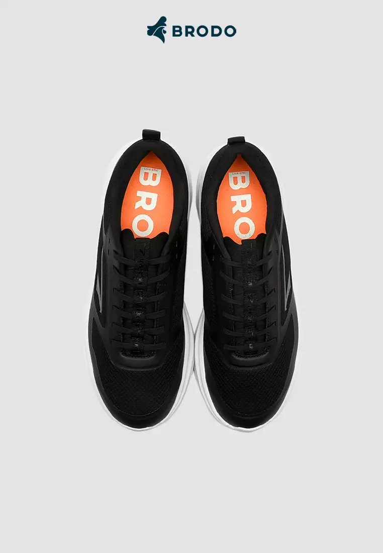 Jual Brodo BRODO - Sneakers Active Nassu Black WS Original 2024 ...