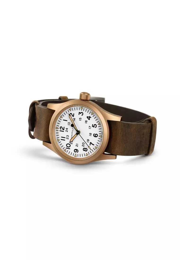 Buy Hamilton Hamilton Khaki Field Mechanical Men's (38mm) H69459510 ...