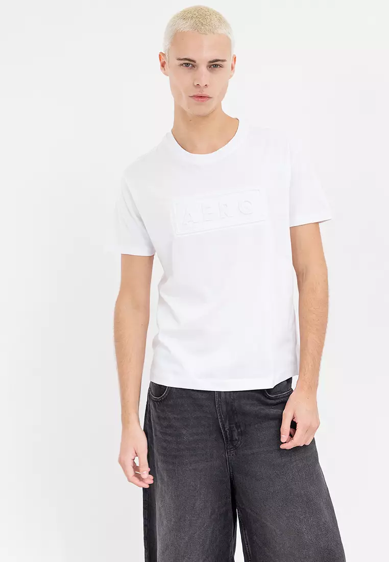 Buy Aeropostale Men's Brand Logo Fab Embossed Tee 2026 Online | ZALORA ...