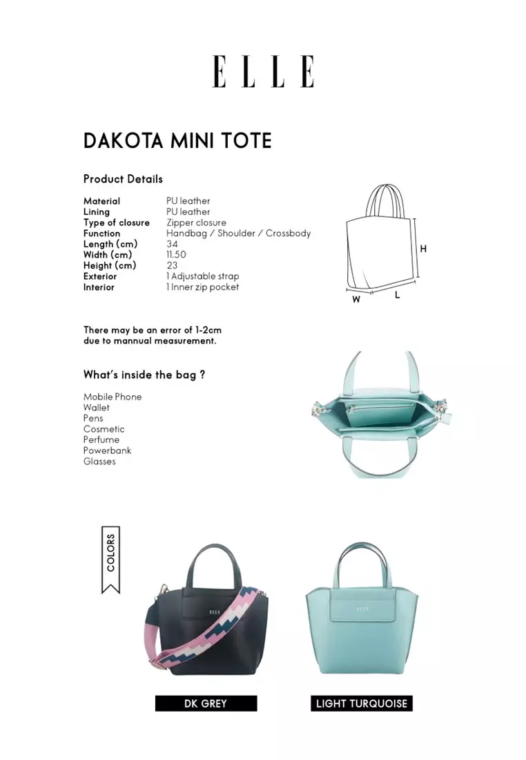 Buy ELLE DAKOTA CARRY BAG Online | ZALORA Malaysia