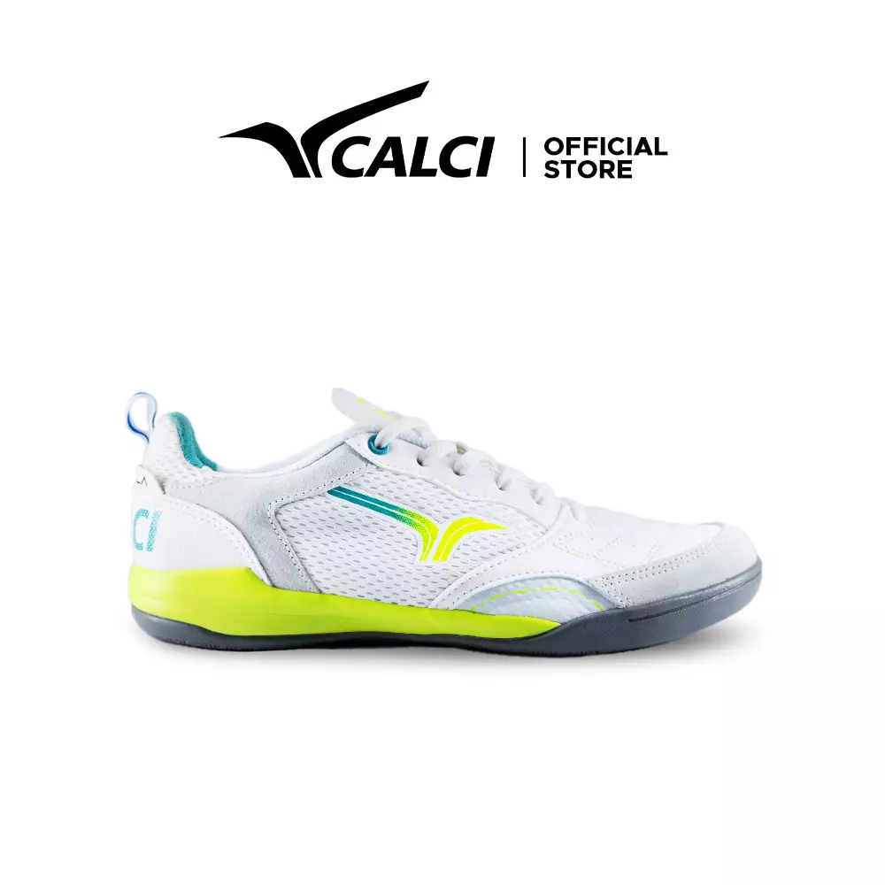 Jual Calci Calci Sepatu Futsal Bomsala Festivo Audaz - White/F Green ...