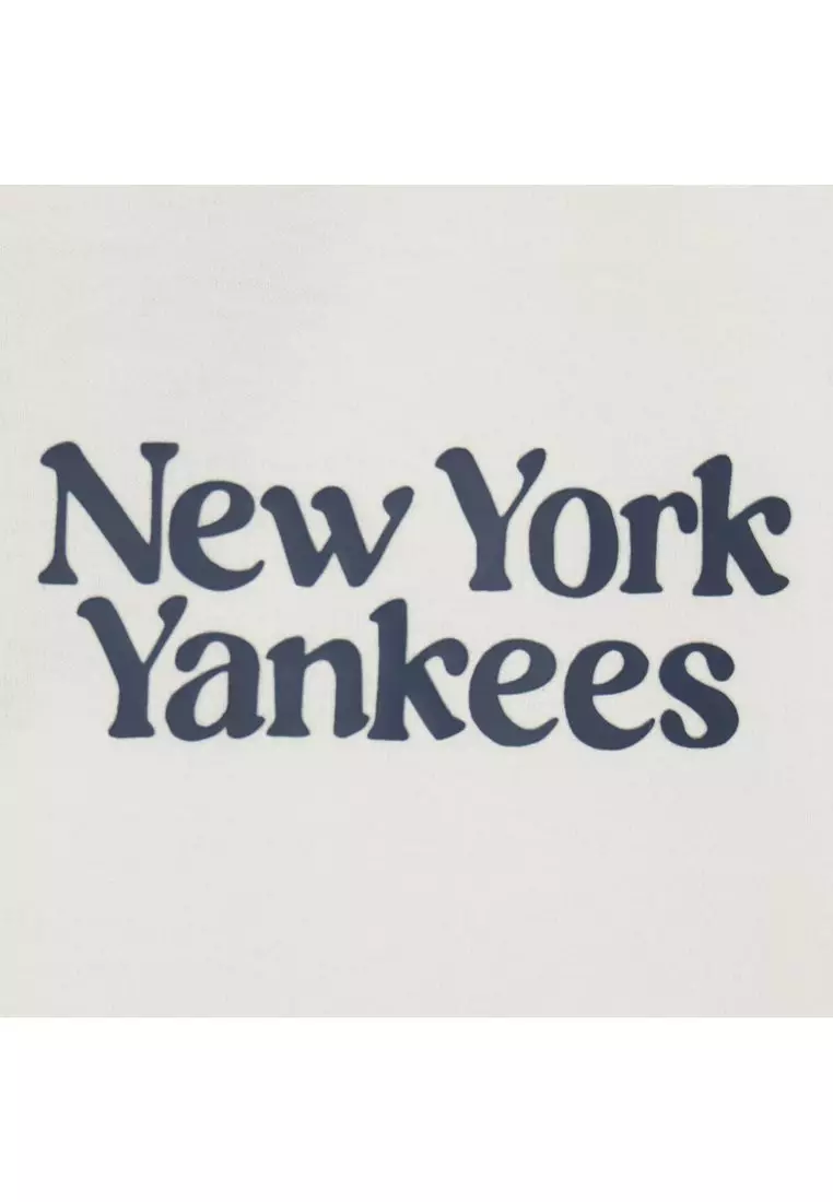 網上選購 MLB CURSIVE LETTER T-SHIRTS NEW YORK YANKEES 2025 系列 | ZALORA香港