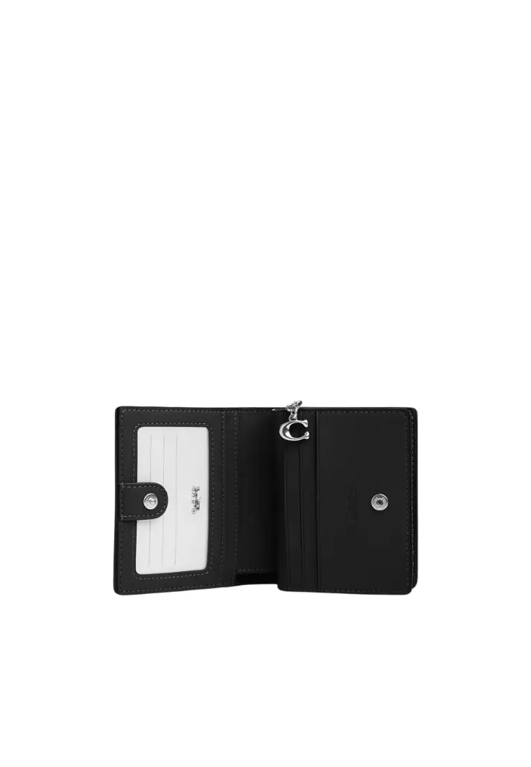 Buy Coach Coach Snap Wallet Signature Jacquard In Black CU401 2025 ...