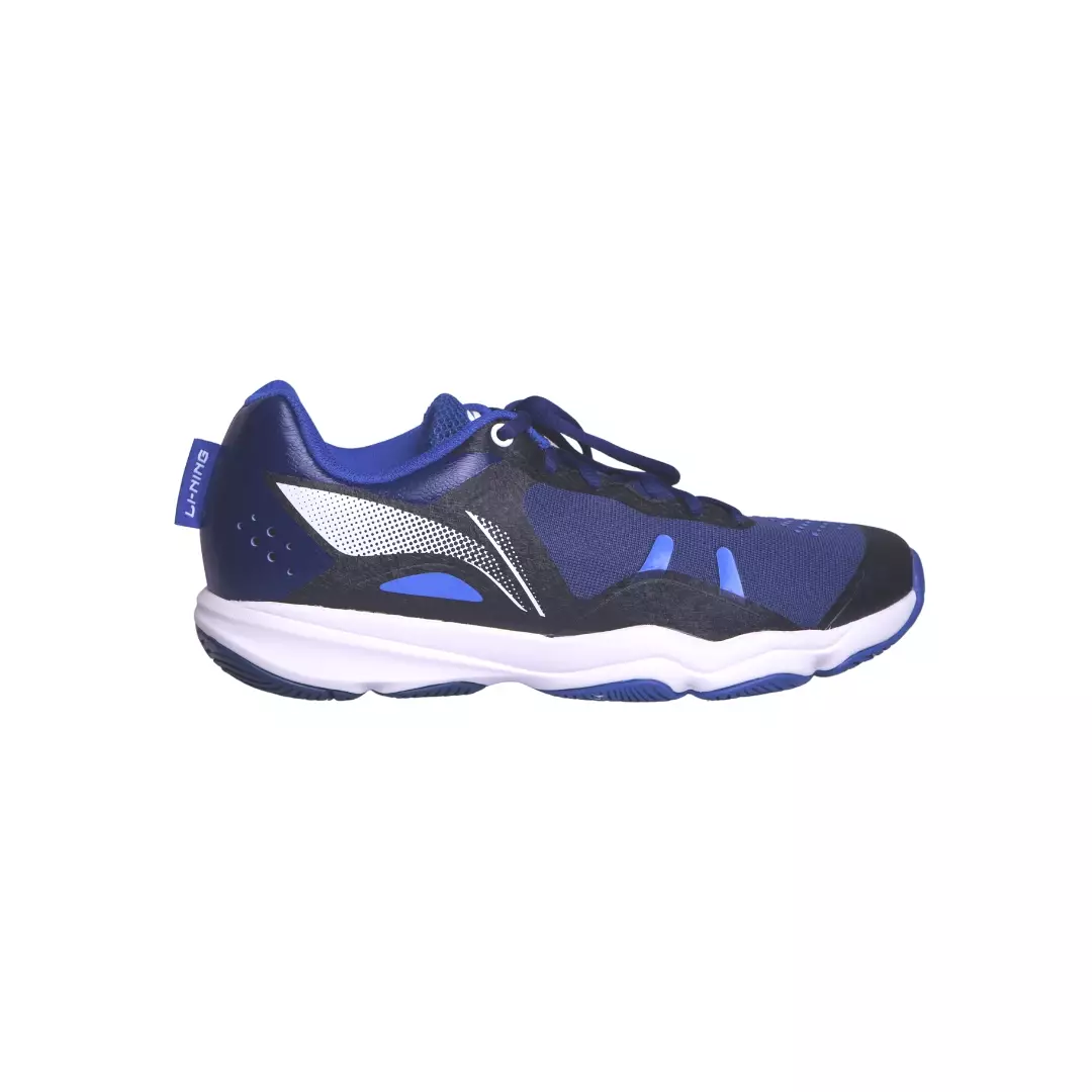 Jual LI-NING Li-Ning Badminton Shoes Ranger AYTS067-3 Navy/Jewel Blue ...