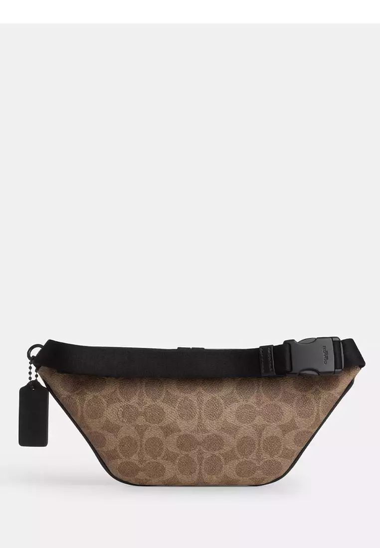 Buy COACH Travis Belt Bag 30 In Signature Canvas Online | ZALORA Malaysia