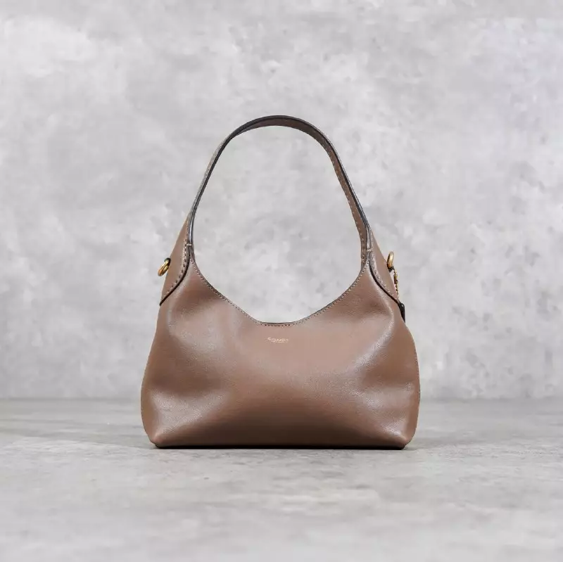 Jual Coach Tas COACH BROOKLYN 23 BRASS DARK STONE BROWN SHOULDER BAG ...