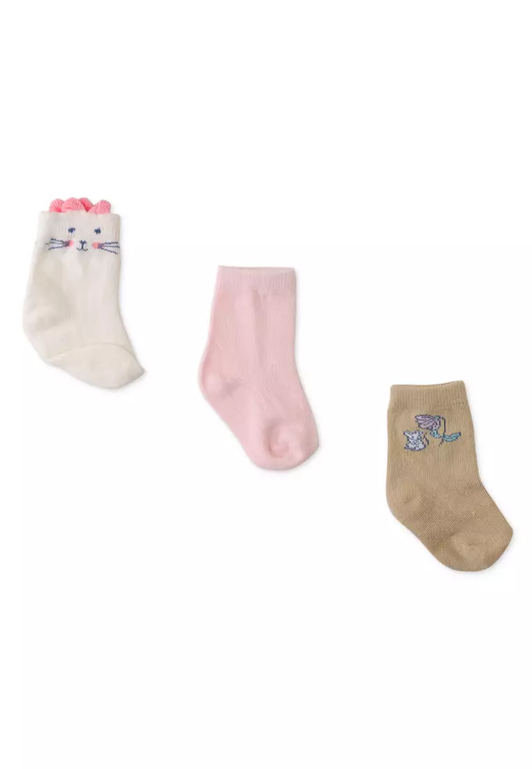 Buy Gingersnaps 3-Pc Set Socks 2025 Online | ZALORA Philippines
