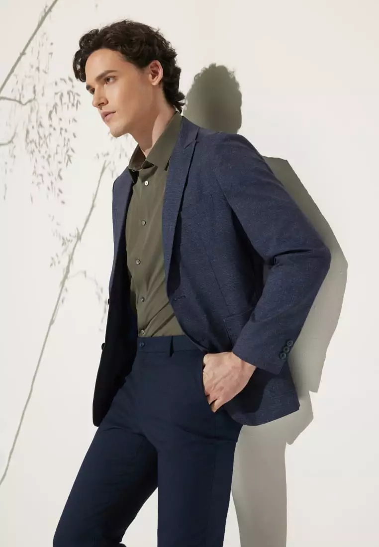Buy G2000 G2000 Teflon Slim Fit Twill Suit Pants 2026 Online | ZALORA