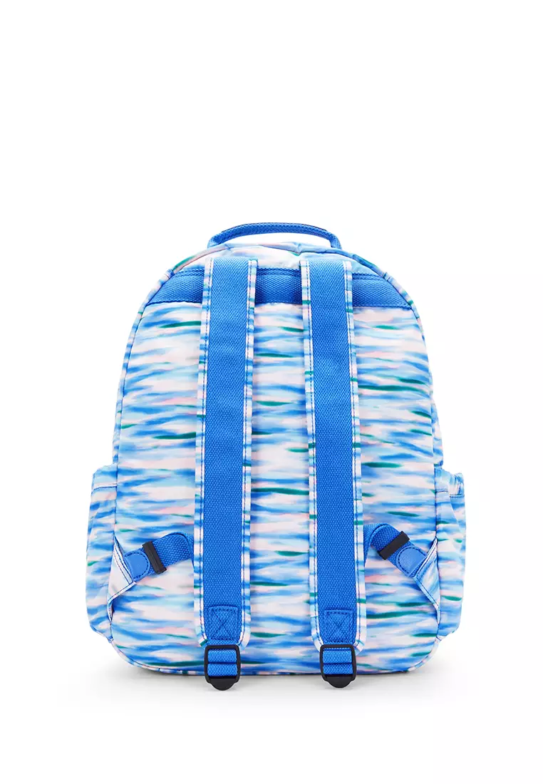Kipling Kipling SEOUL Diluted Blue Backpack 2024 | Buy Kipling Online ...