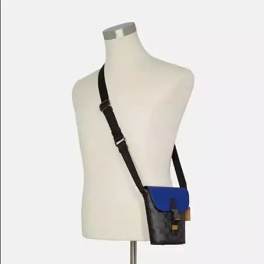 Jual Coach Coach Track Small Flap Crossbody In Colorblock Signature ...