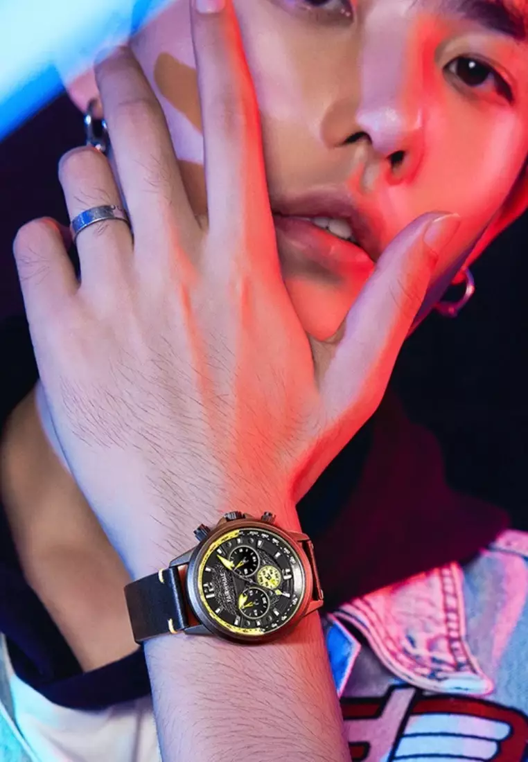 Buy Mark Fairwhale Unisex Stainless Steel Chronograph Quartz Watch ...