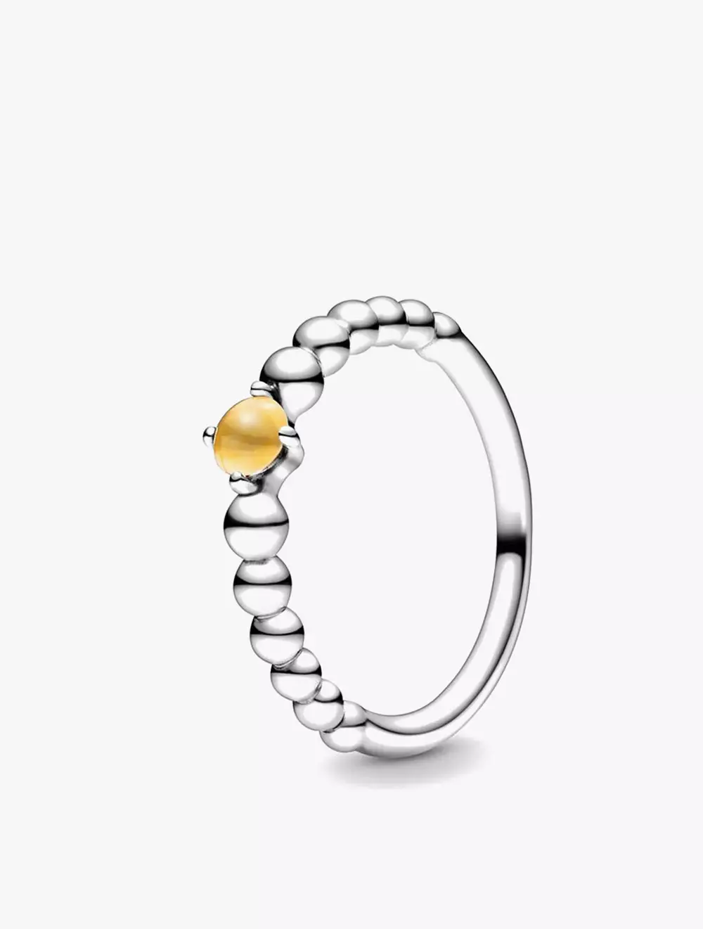 Jual PANDORA Honey Beaded Ring - 50 - Silver Original 2024 | ZALORA ...