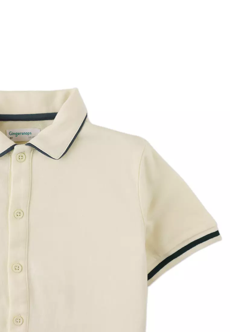 Buy Gingersnaps Boys Lyndon Button Down Polo 2025 Online | ZALORA Philippines