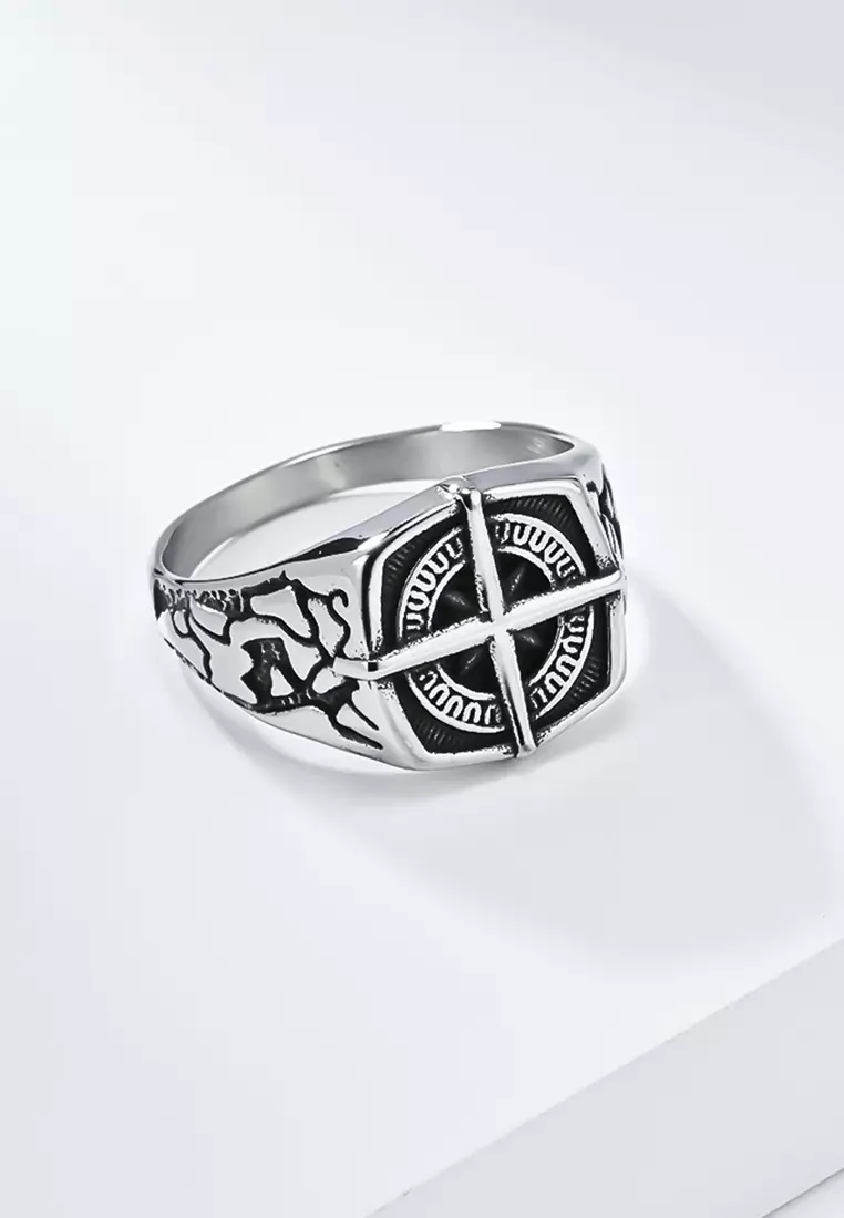 Buy HAPPY FRIDAYS Titanium Steel Nautical Compass JW QF-JZ853 2025 ...