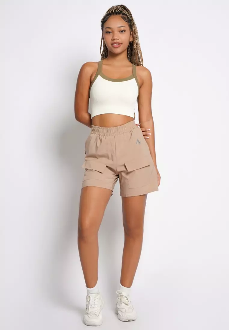 Buy Lotus Activewear Marley Contrast Trim Sports Bra 2025 Online | ZALORA Philippines