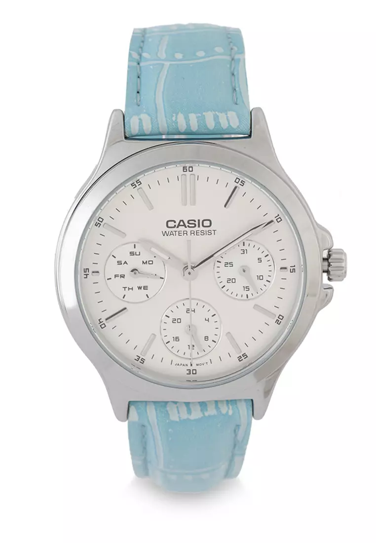 Jual CASIO Women Ltp-V300L-2AUdf Blue Original 2025 | ZALORA Indonesia