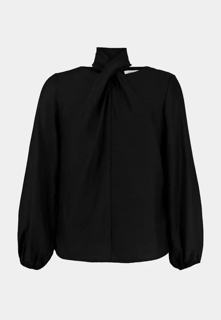 Buy FORCAST Bellini Twist Neck Blouse 2025 Online | ZALORA Philippines