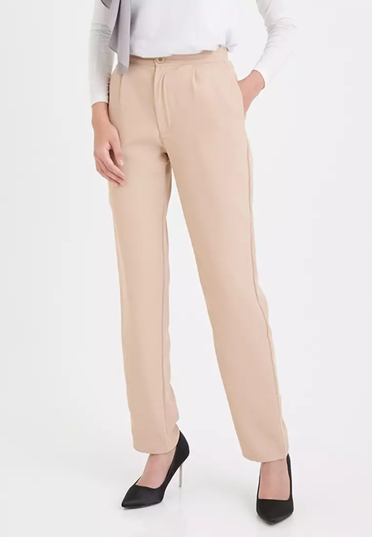 Buy Gene Martino Straight Cut Pants 2025 Online | ZALORA