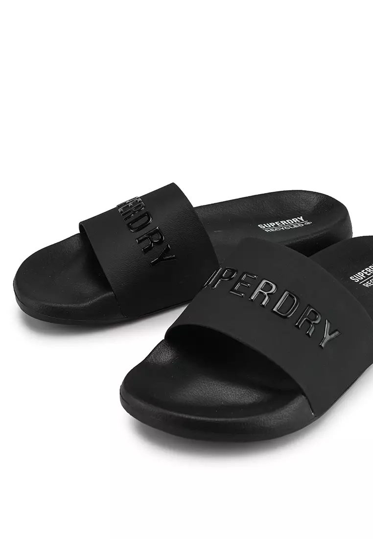 Jual Superdry CODE Logo Pool Sliders - Superdry Code Original 2024 | ZALORA Indonesia