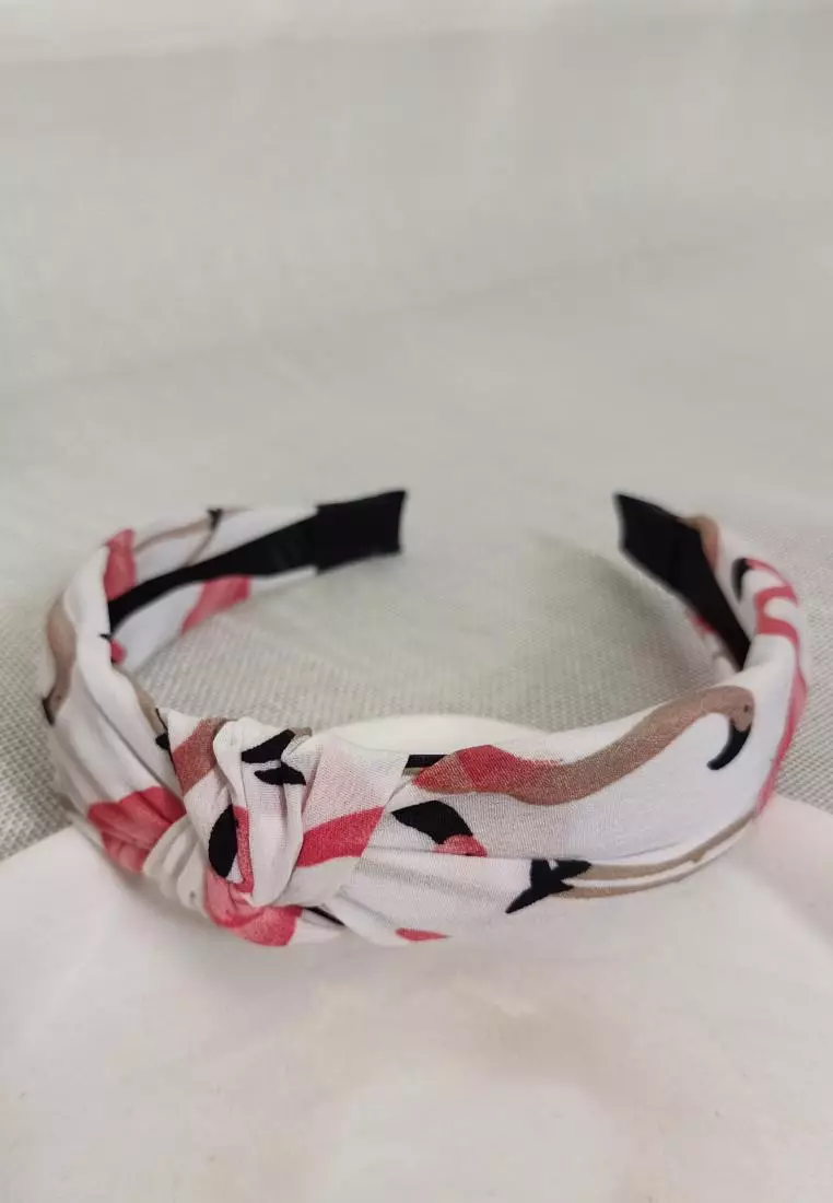 Jual LOOP AND HOOP Korean style bandana - Flamingo Original 2024 ...