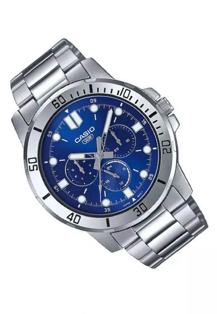 Buy Casio Analog Watch MTP-VD300D-2E 2025 Online | ZALORA Philippines