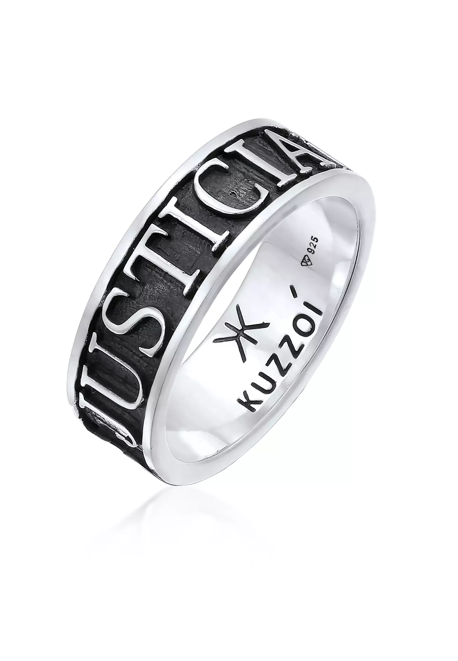 Buy Kuzzoi Ring Men Band Lettering Solid 2025 Online | ZALORA Philippines