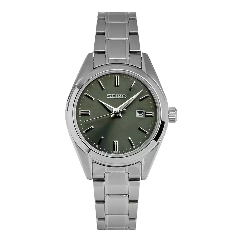 Jual Seiko Jam Tangan Wanita Seiko Ladies SUR533P1 Dress Olive Green ...