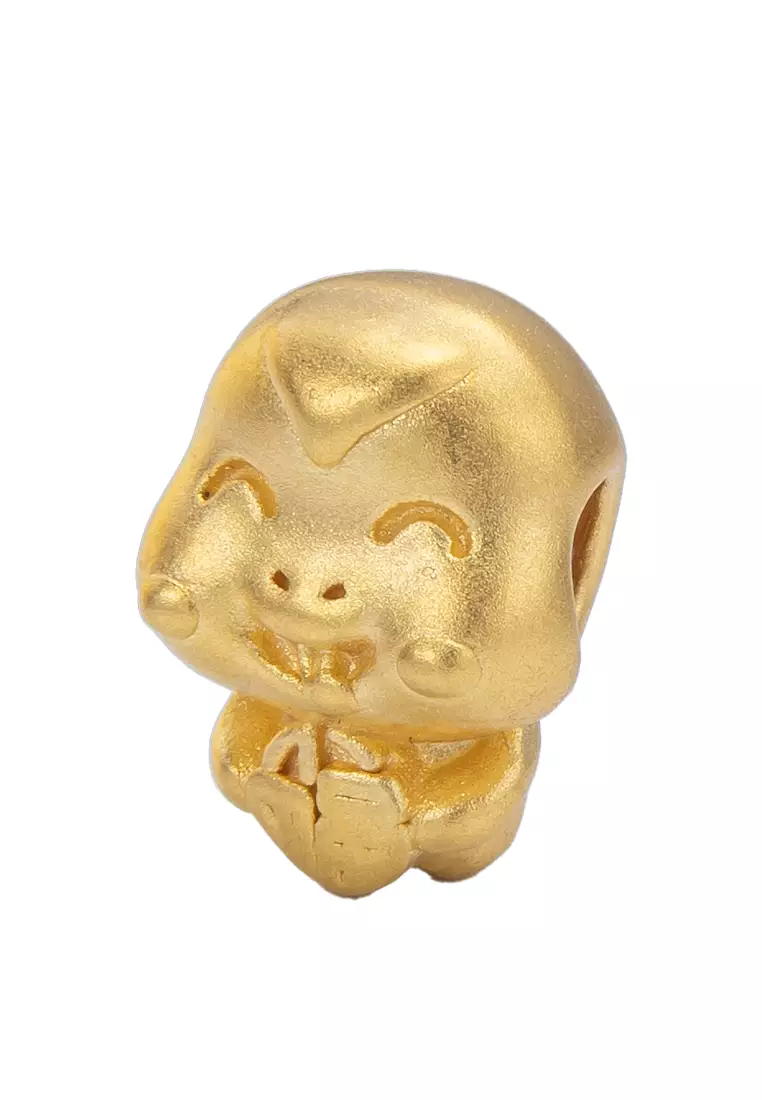 Buy LITZ LITZ 999 (24K) Gold Zodiac Charm - Snake EPC1154 0.25g ...