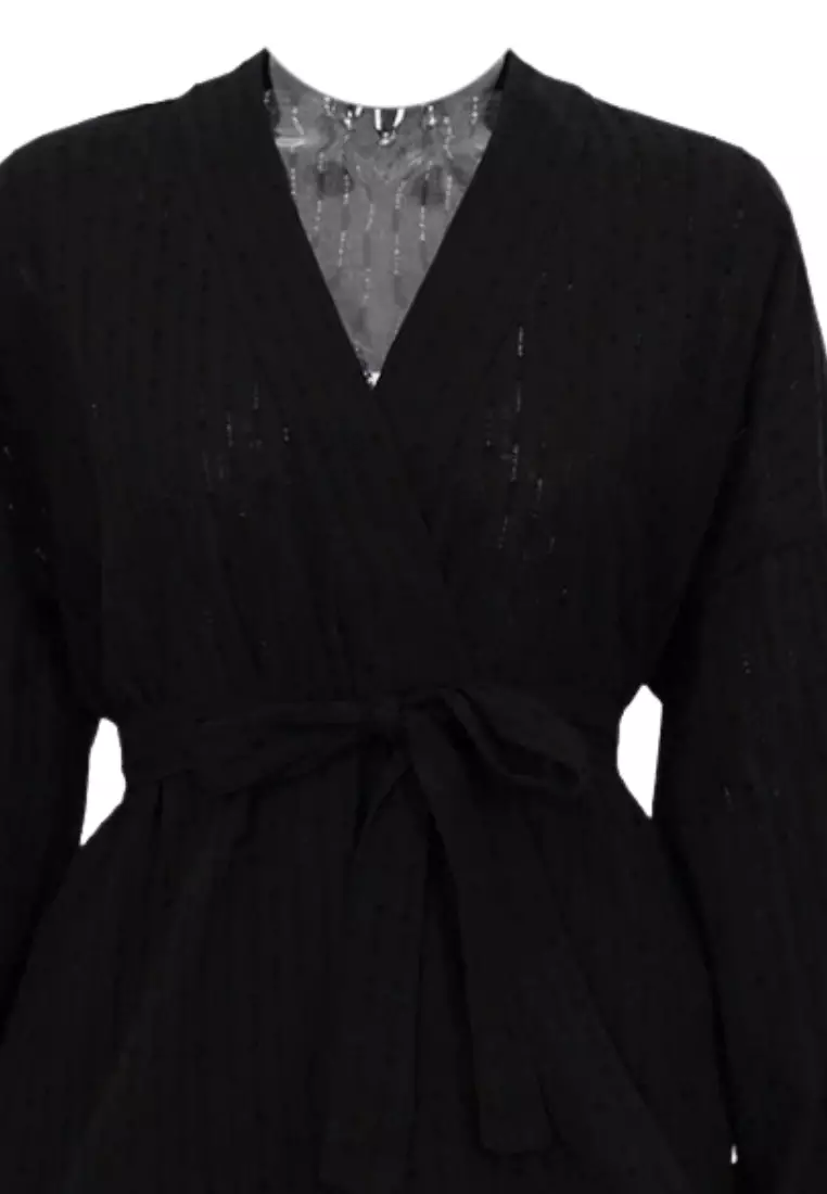 Buy THE LOUNGE EDIT Xariah Outfit Set Black 2025 Online | ZALORA Philippines