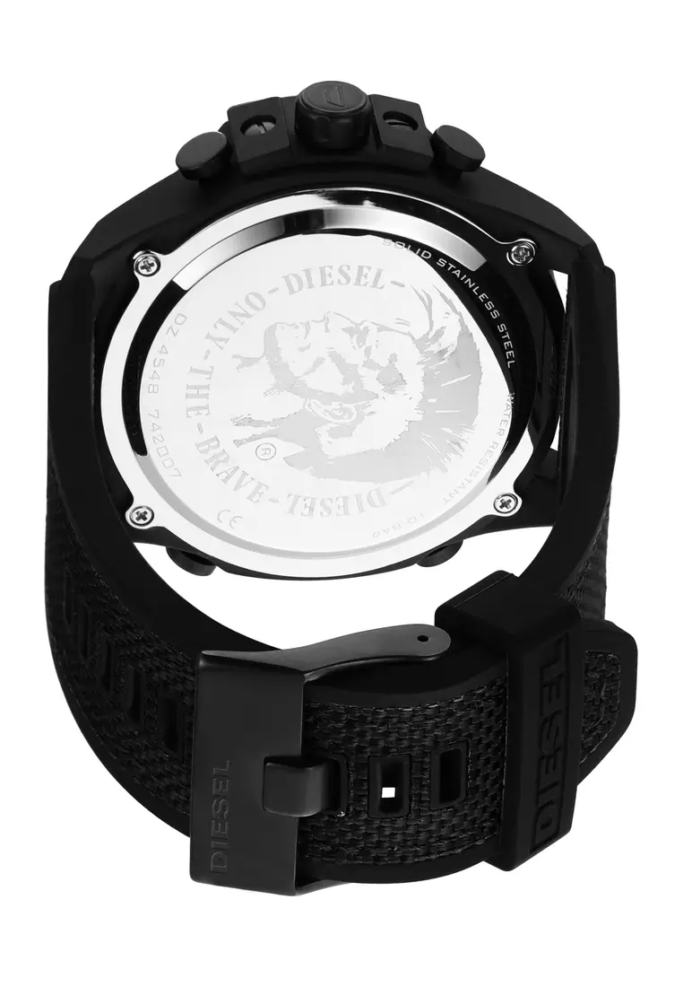 Buy Diesel Mega Chief Watch DZ4548 2025 Online | ZALORA