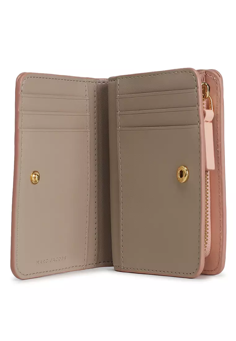 Buy Marc Jacobs The Covered J Marc Mini Compact Wallet (cq) 2025 Online ...