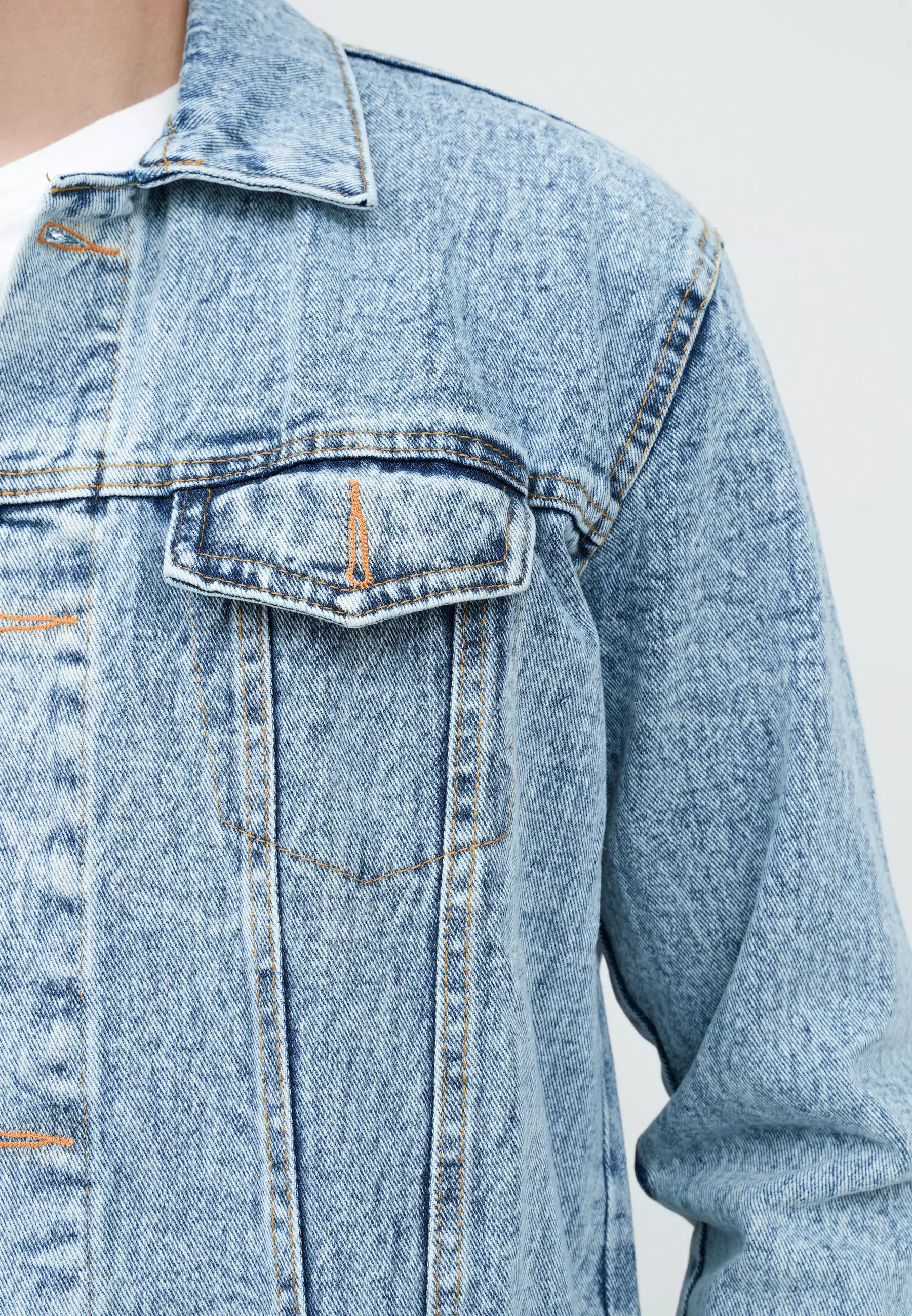 Jual House of Cuff Houseofcuff Jaket Jeans Pria Motif Gunung Jaket ...