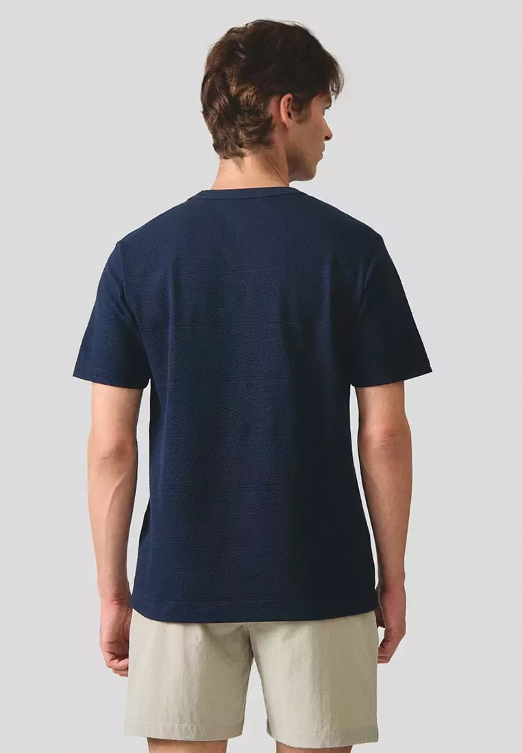 Buy REGATTA Regular Fit Popcorn Striped T-Shirt 2026 Online | ZALORA ...