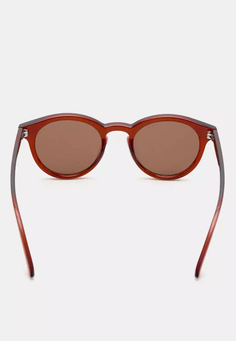 Jual Mango Round-Framed Sunglasses Original 2026 | ZALORA Indonesia