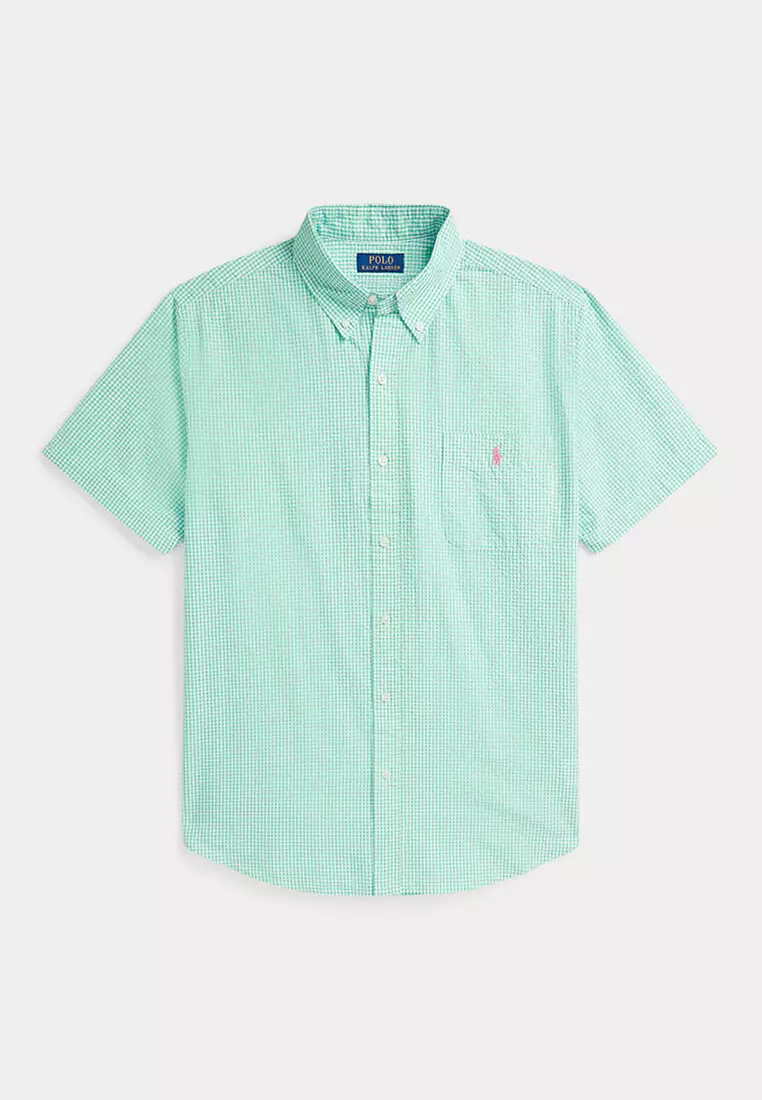 Buy Polo Ralph Lauren RL Prepster Classic Fit Seersucker Short Sleeve Shirt 2025 Online | ZALORA