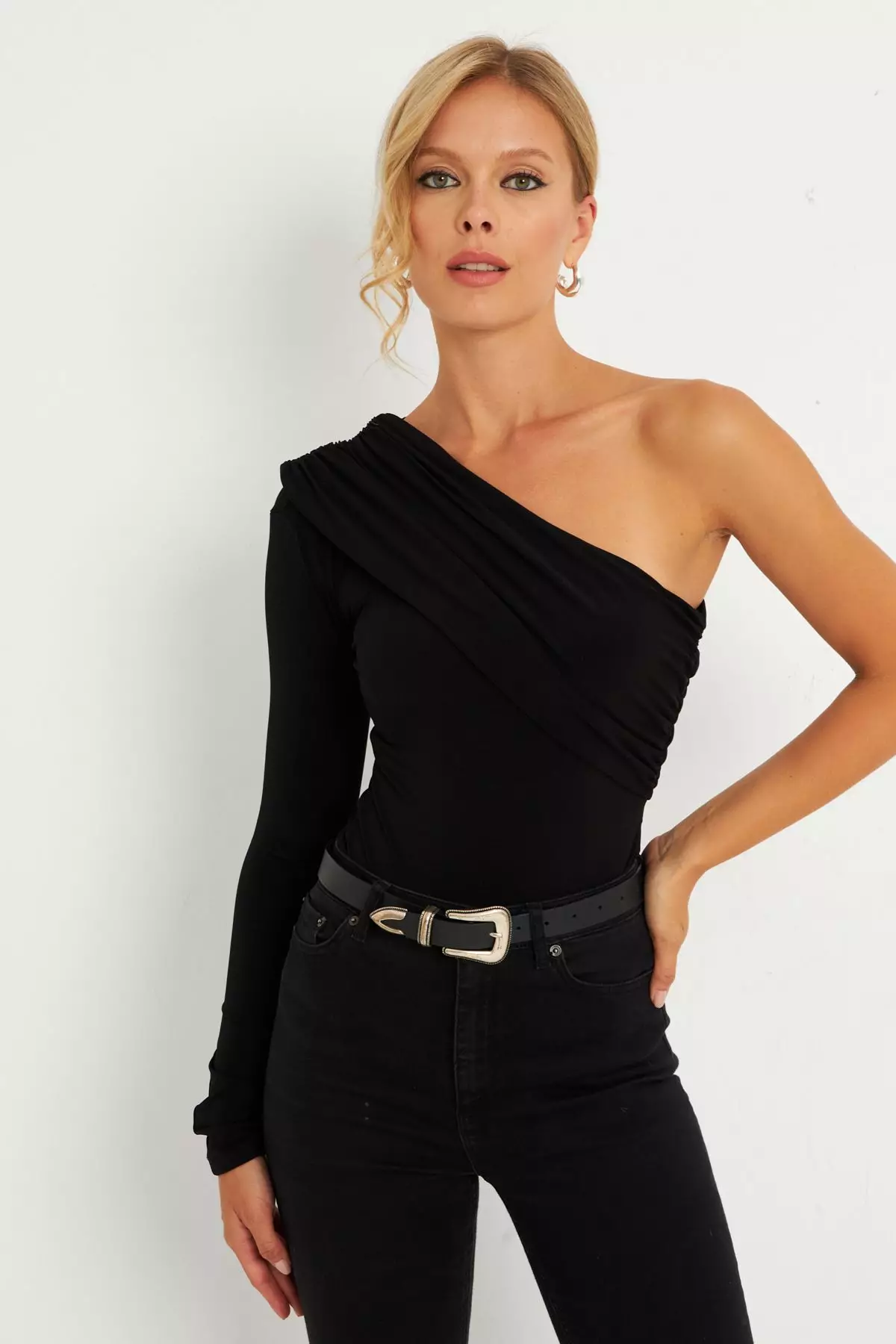 Buy Cool & Sexy Cross Neck Single Sleeve Snap Bodysuit 2026 Online | ZALORA