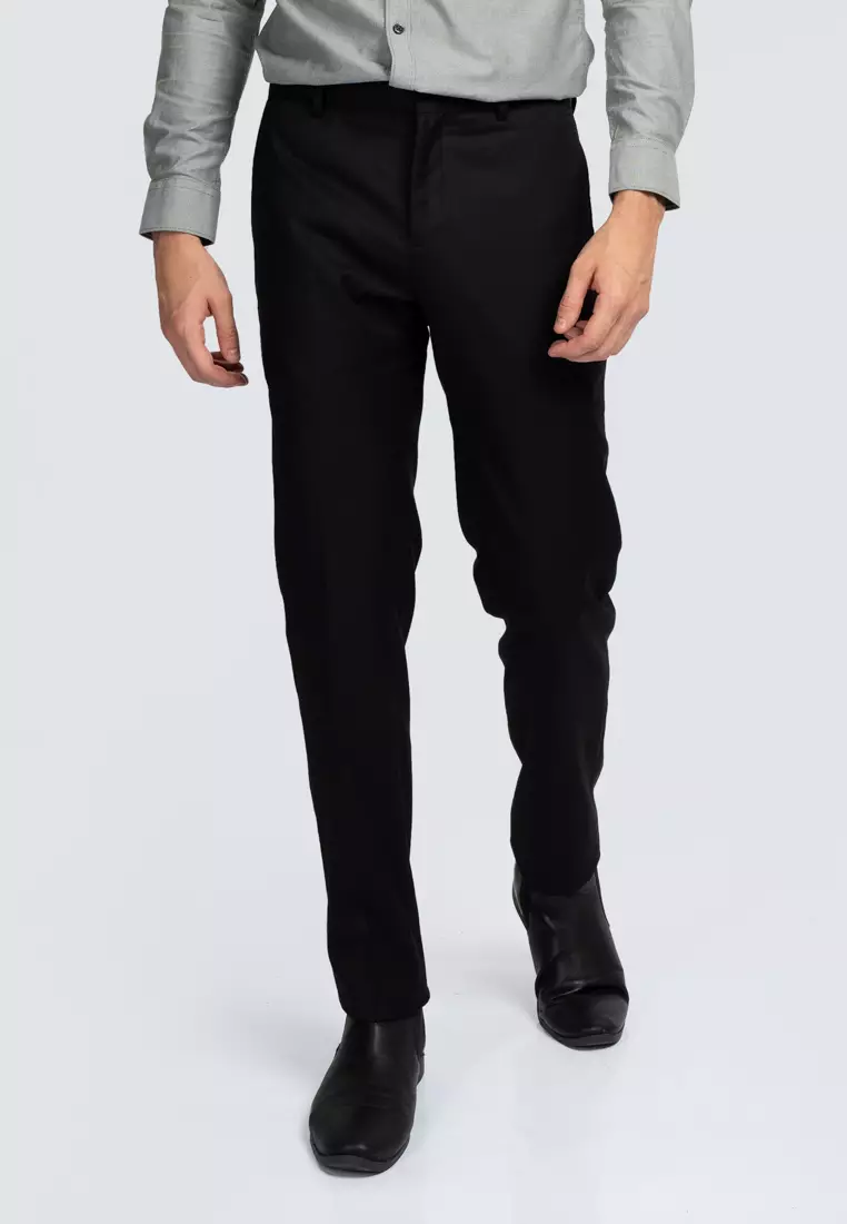 Buy POLO HAUS Polo Haus - Men’s Tetoron Rayon Regular Fit Flat Front ...