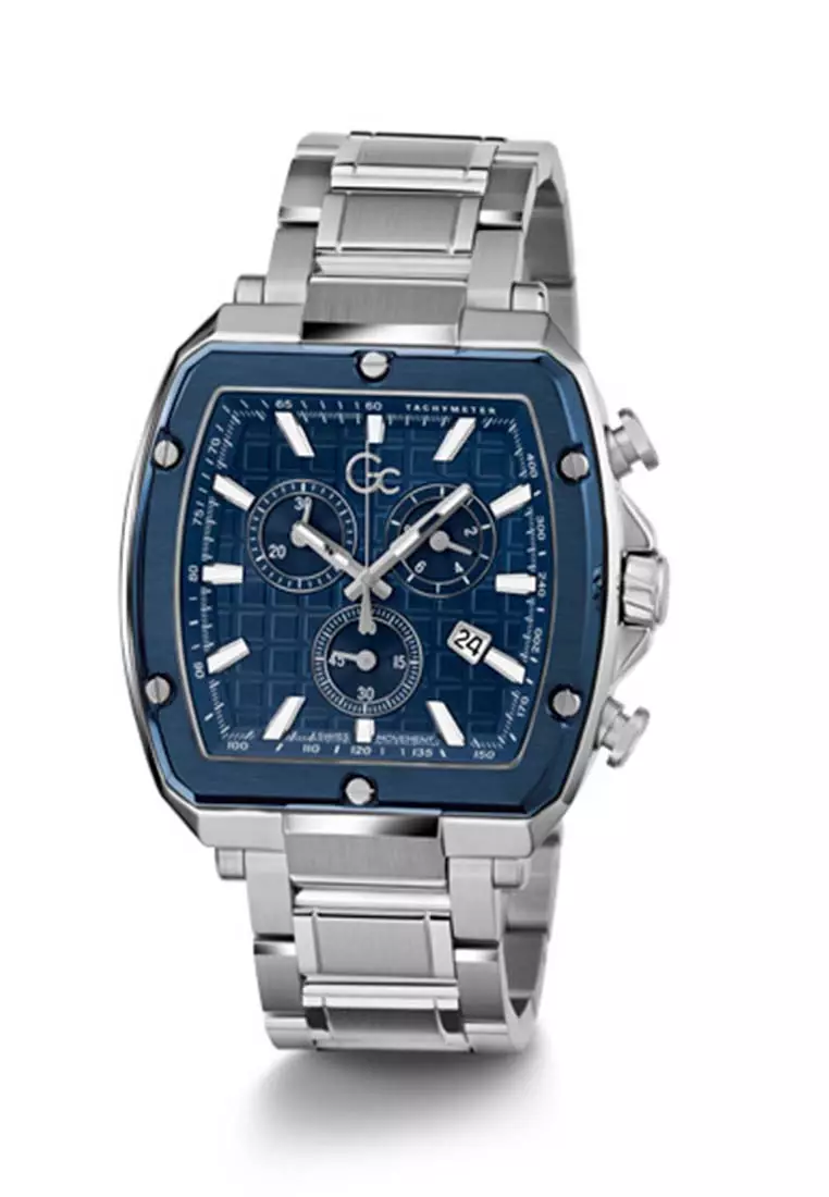 Jual GC Watch Gc Gents Spirit Tonneau Y83005G7MF Original 2024 | ZALORA ...