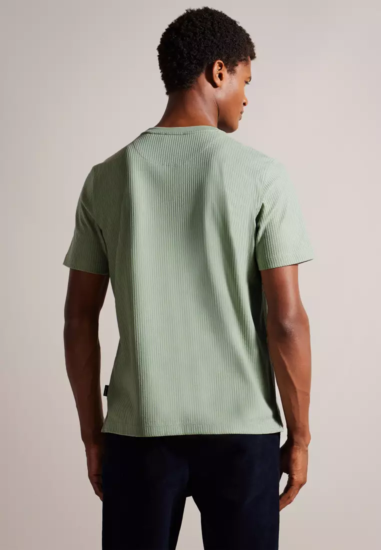 Buy TED BAKER Ted Baker Rakes Short Sleeve Regular Fit T-Shirt 2025 ...