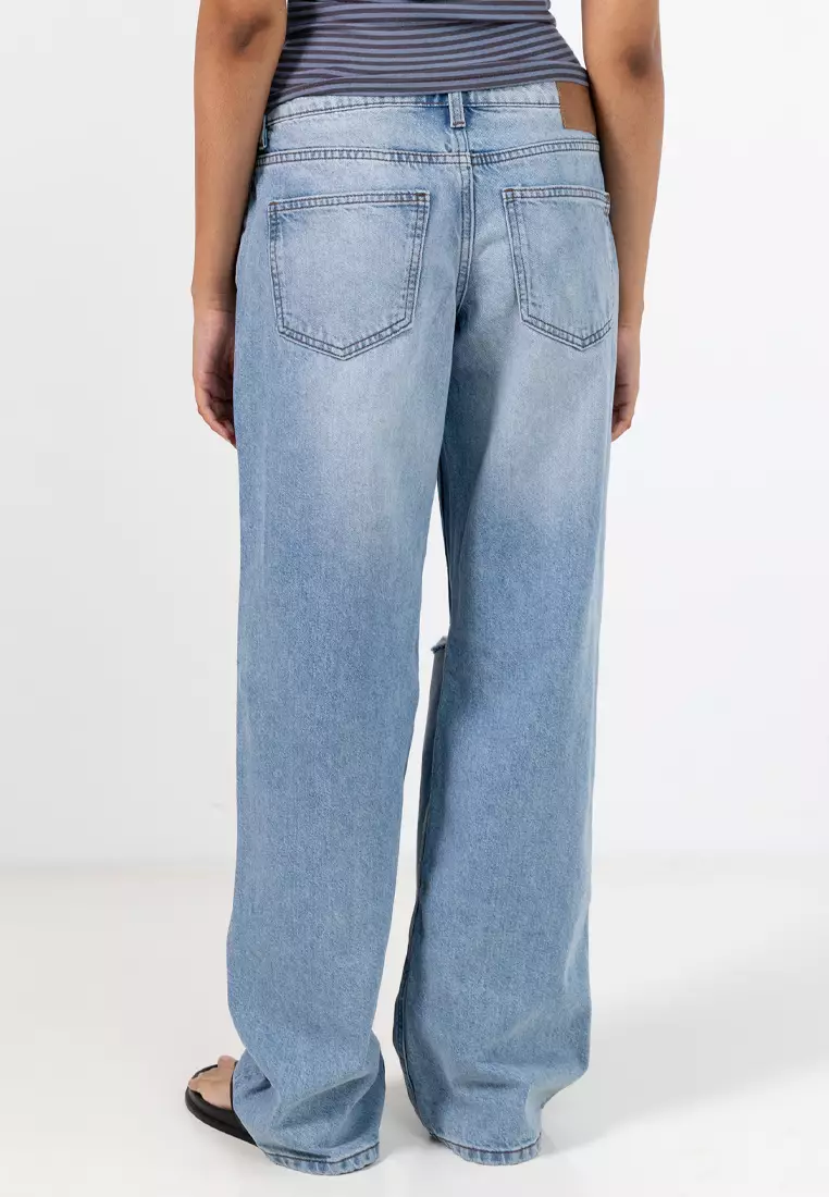 Buy Cotton On Low Rise Straight Jeans 2026 Online | ZALORA