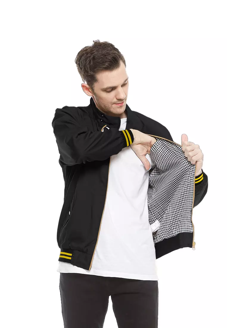 Jual ATVA Jaket Harrington Atva Raymond Series Black Original 2024 ...