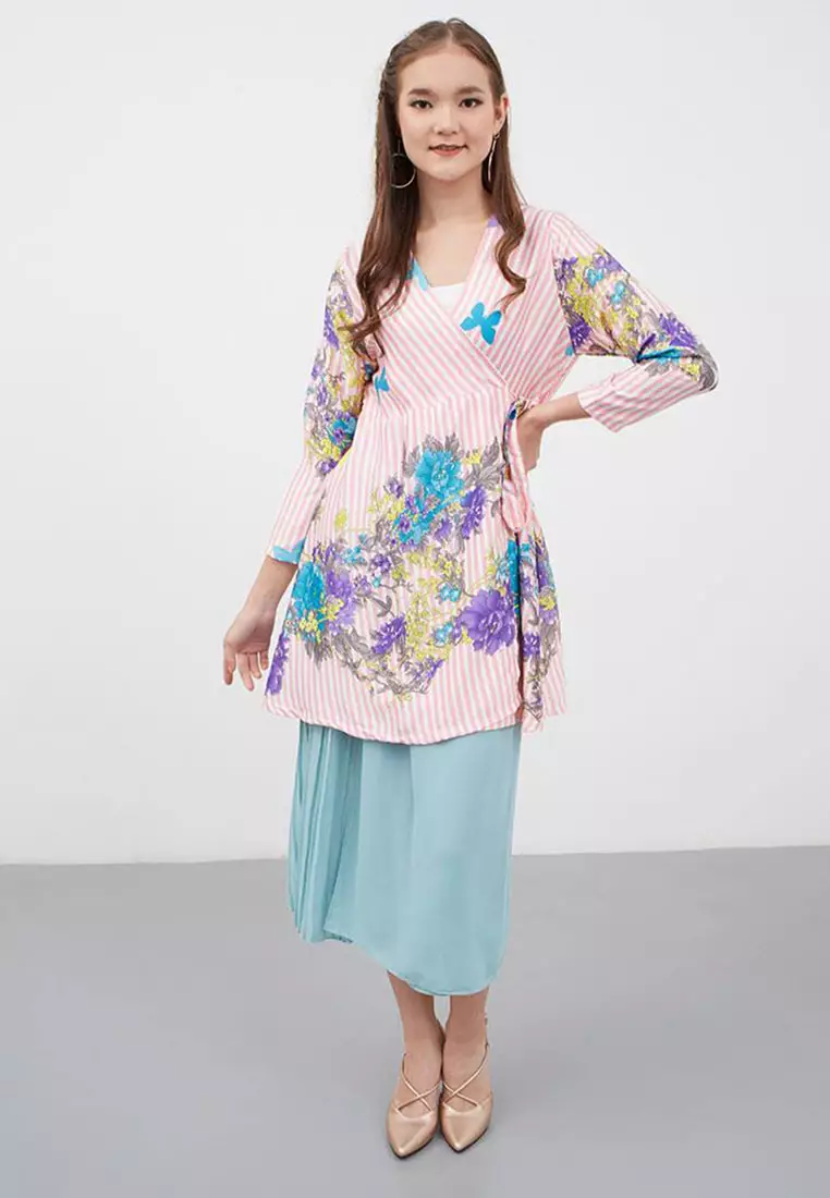 Buy Berrybenka Sabina Wrap Tunic 2024 Online | ZALORA Philippines