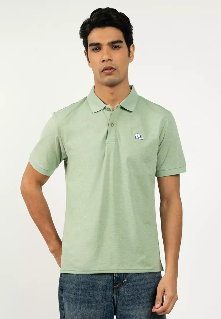 Buy Fidelio Textured Polo Shirt 2025 Online | ZALORA Philippines